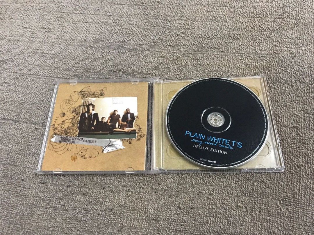 Double Cd Plain White T'S - Every Second Counts Deluxe Edition, Hobbies ...
