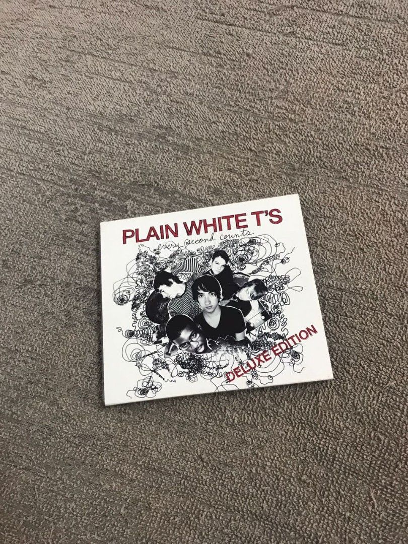 Double Cd Plain White T'S - Every Second Counts Deluxe Edition, Hobbies ...