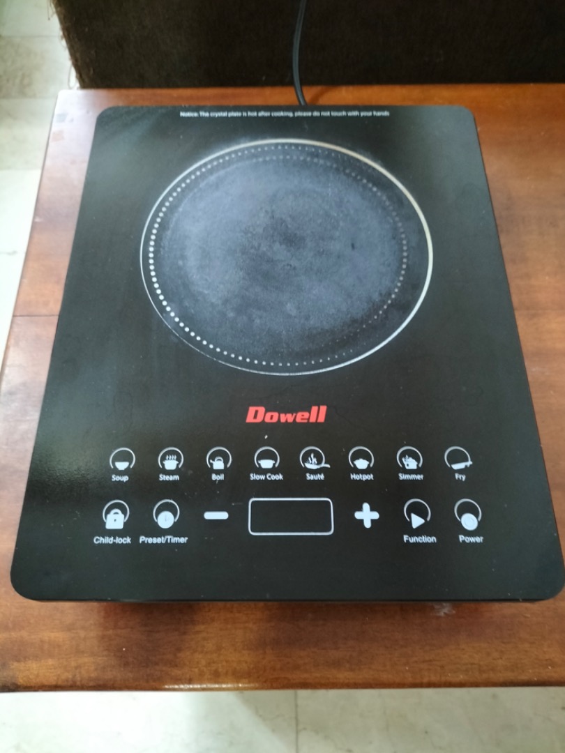 Dowell IC-E10 single induction cooker/burner used only 1 year ...
