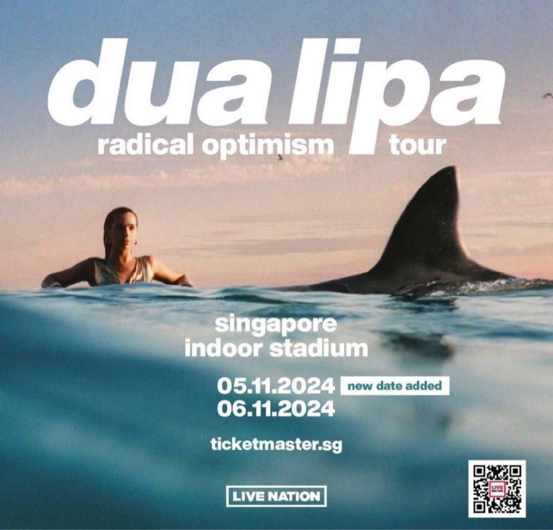 Dua lipa Physical Tickets 2X, Tickets & Vouchers, Event Tickets on ...