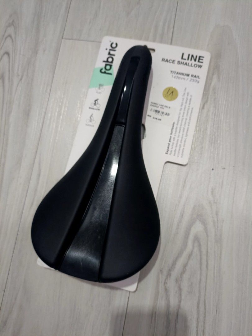 Fabric Saddle Titanium rail, Sports Equipment, Bicycles & Parts ...