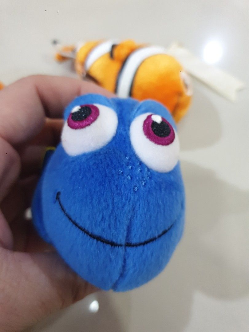 Finding nemo plush strap / keychain combo set of 3, Hobbies & Toys ...