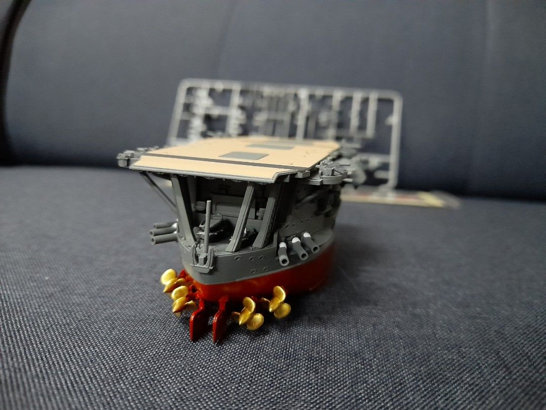Fujimi TK4 Chibi-maru Kantai Fleet Battle Ship Akagi non-Scale Kit ...