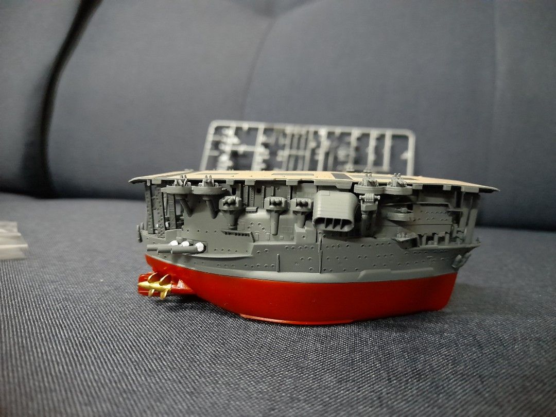 Fujimi TK4 Chibi-maru Kantai Fleet Battle Ship Akagi non-Scale Kit ...