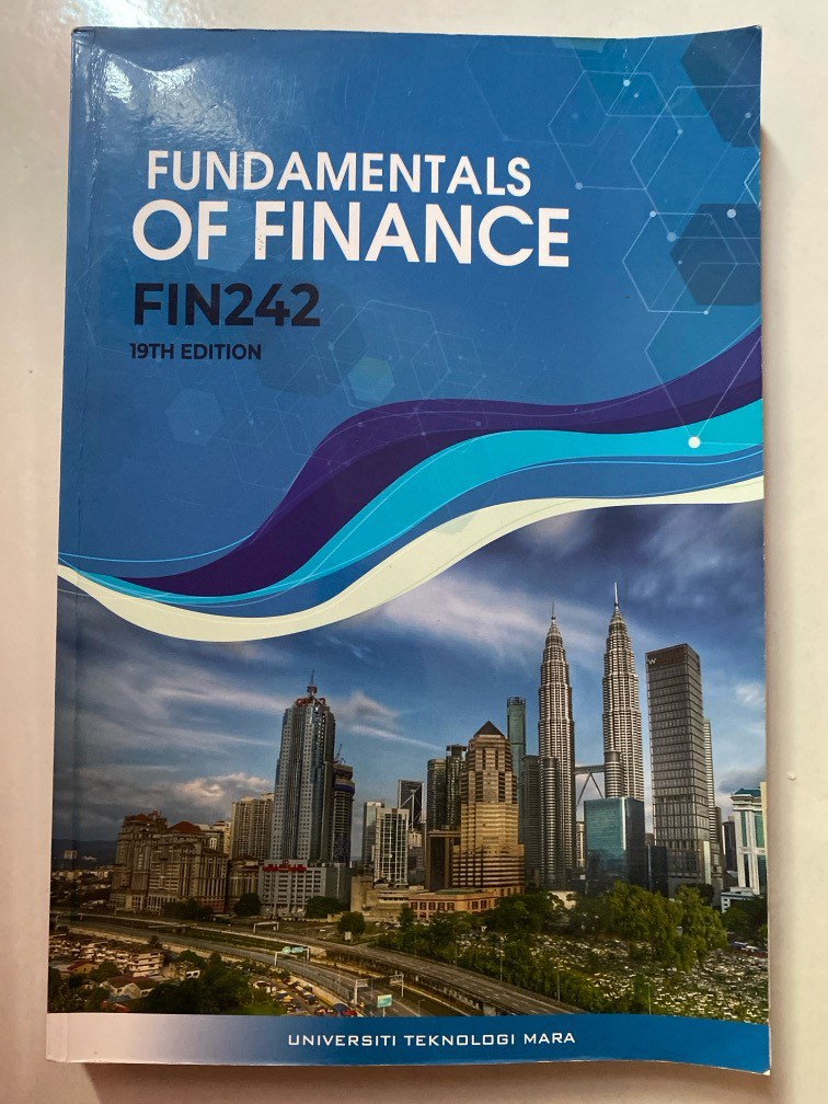 Fundamentals of Finance (FIN242), Hobbies & Toys, Books & Magazines ...