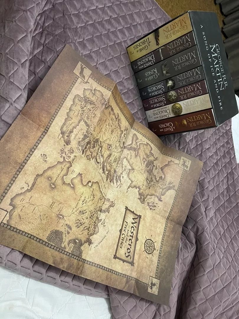 GAME OF THRONES / A SONG OF FIRE AND ICE- 7 BOOKS COLLECTION By George ...