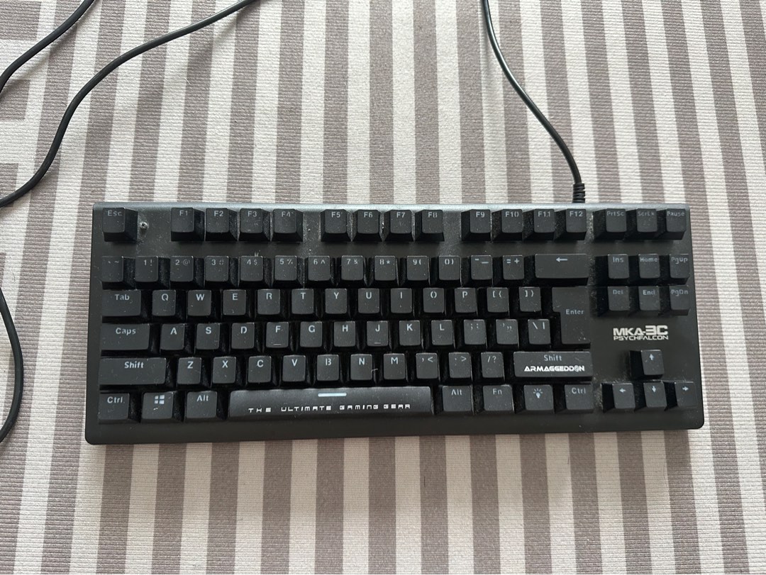 Gaming keyboard, Computers & Tech, Parts & Accessories, Computer ...