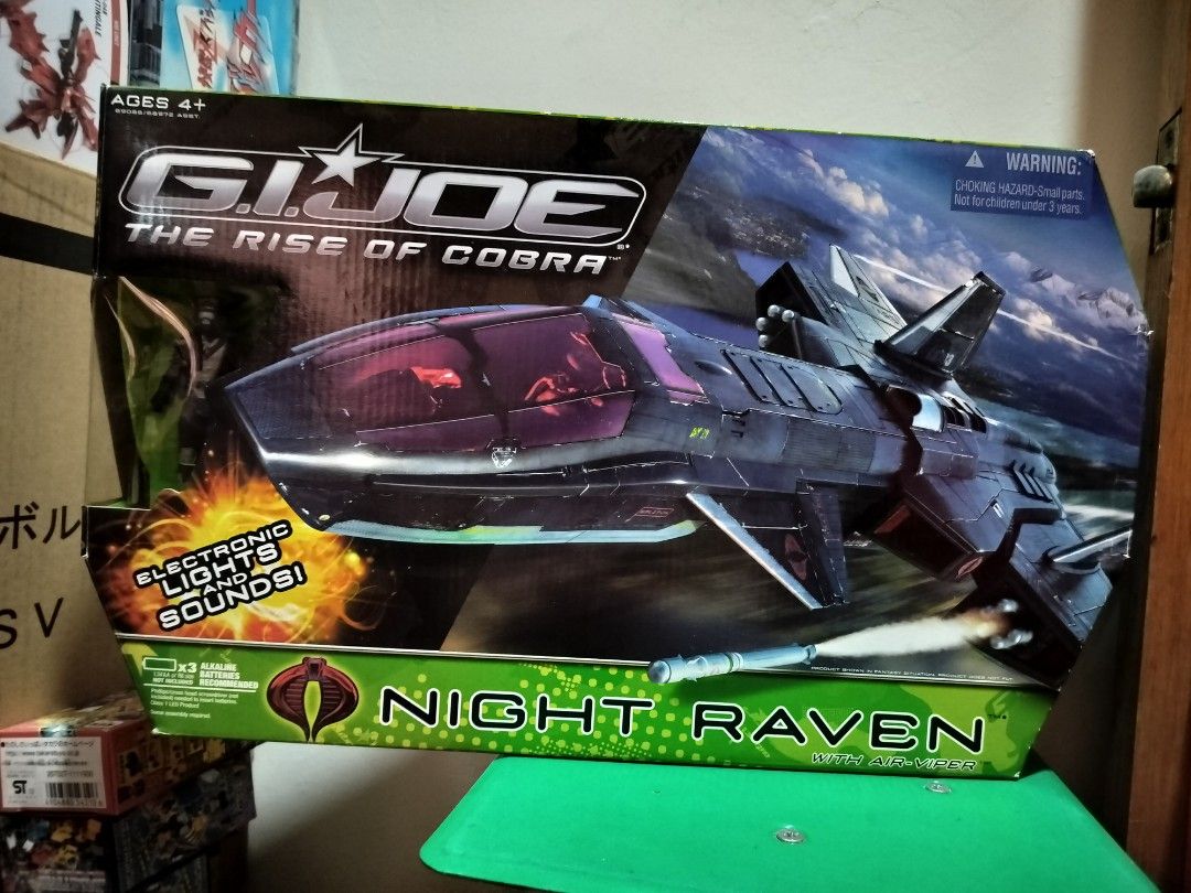 G.I.Joe The Rise Of Cobra - Night Raven for 3.75 inches figure, Hobbies ...