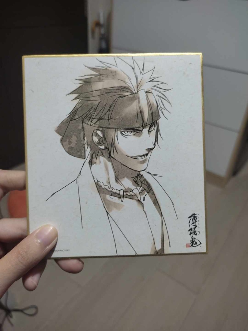 Hakuoki Demon of the Fleeting Blossom - Nagakura Shinpachi Shikishi ...