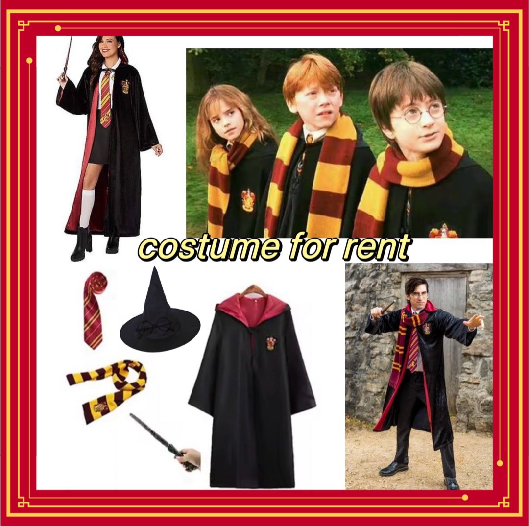 Harry Potter Hogwarts Student Cosplay Gryffindor Robe Robe Necktie ...