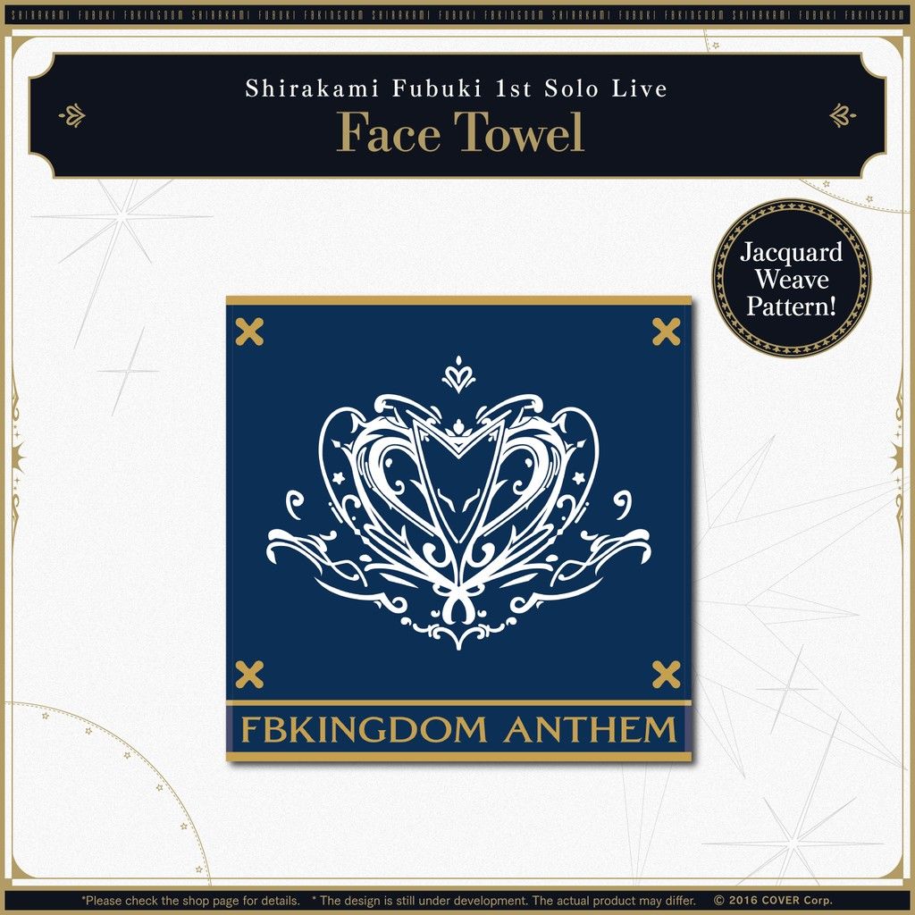 [Hololive] Shirakami Fubuki 1st Solo Live FBKingdom "Anthem" Concert Merch (Pre-Order), Hobbies ...