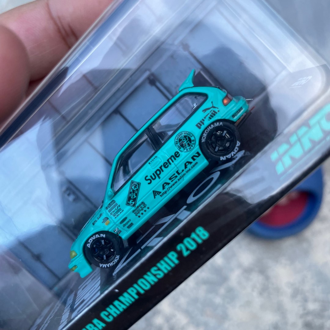 Inno64 Honda EF9 Supreme JDM, Hobbies & Toys, Toys & Games on Carousell