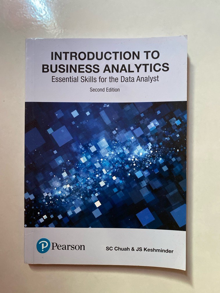 Introduction to Business Analytics (Pearson), Hobbies & Toys, Books & Magazines, Textbooks on ...