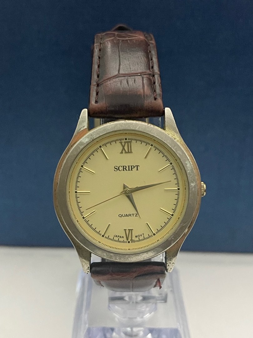 J-Axis Script Watch, Men's Fashion, Watches & Accessories, Watches on ...