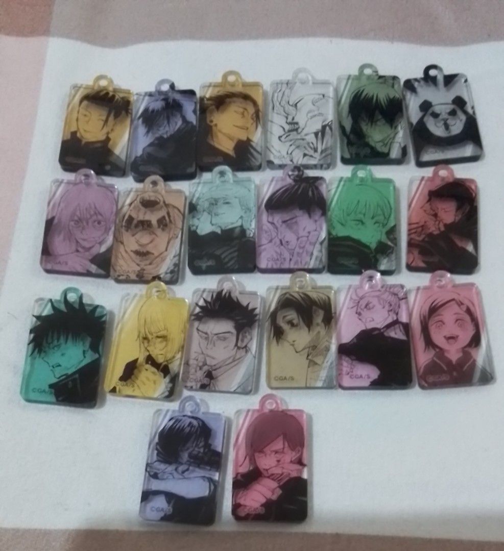 JJK Jujutsu Kaisen Manga Acrylic Keychain, Hobbies & Toys, Toys & Games ...