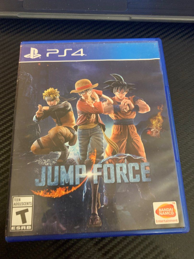 JUMP FORCE PS4 used, Video Gaming, Video Games, PlayStation on Carousell