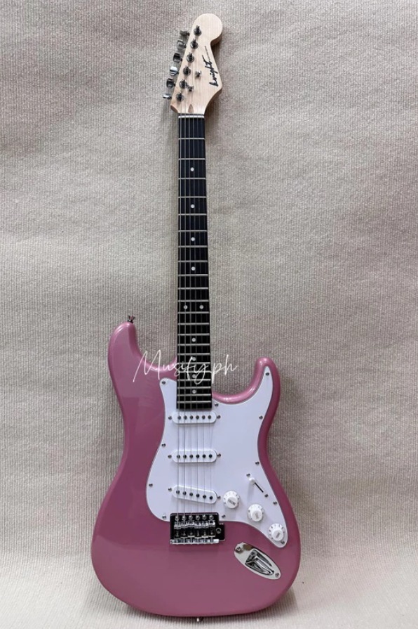 Knight Stratocaster Pink, Hobbies & Toys, Music & Media, Musical ...