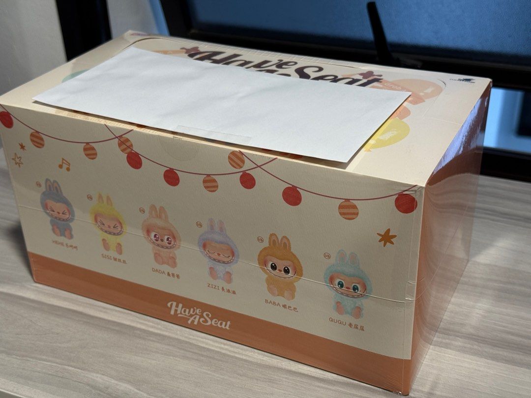 Labubu / Blind box (Case) (Ver 2) “Have a seat”, Hobbies & Toys, Toys ...