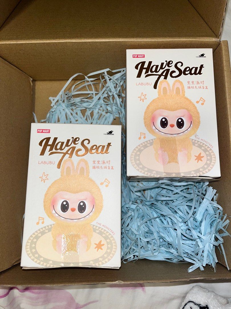 Labubu V2 hehe and sisi, Hobbies & Toys, Toys & Games on Carousell