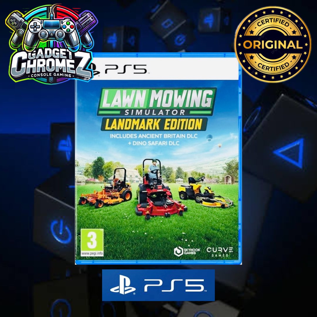 Lawn Mowing Simulator: Landmark Edition | PS5 Game | BRANDNEW, Video ...