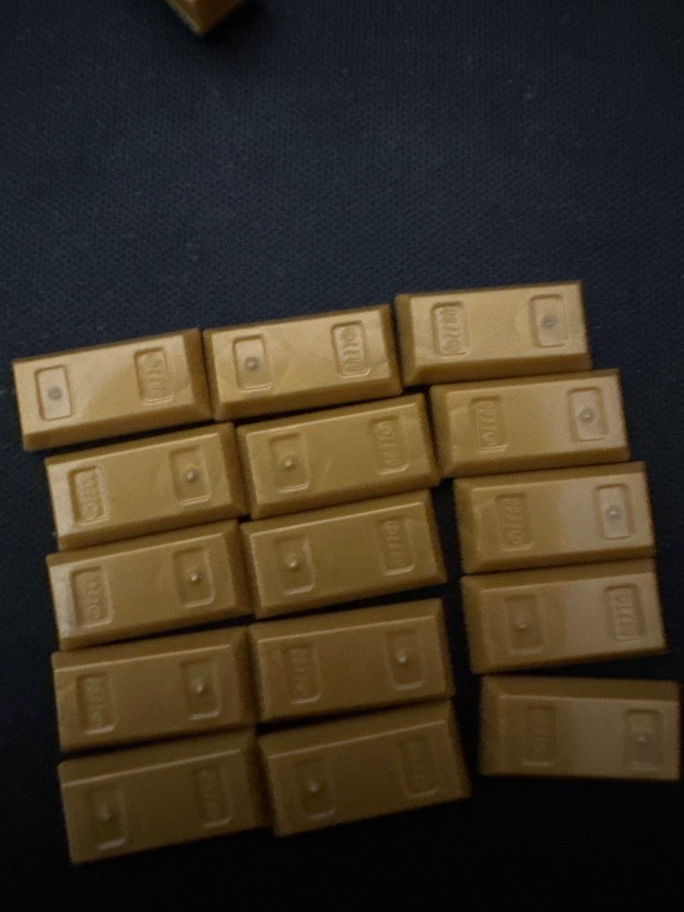 lego gold bar x 15, Hobbies & Toys, Toys & Games on Carousell