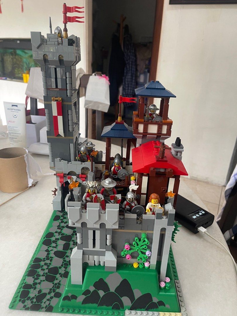 Lego Moc castle with 31120 set, Hobbies & Toys, Toys & Games on Carousell