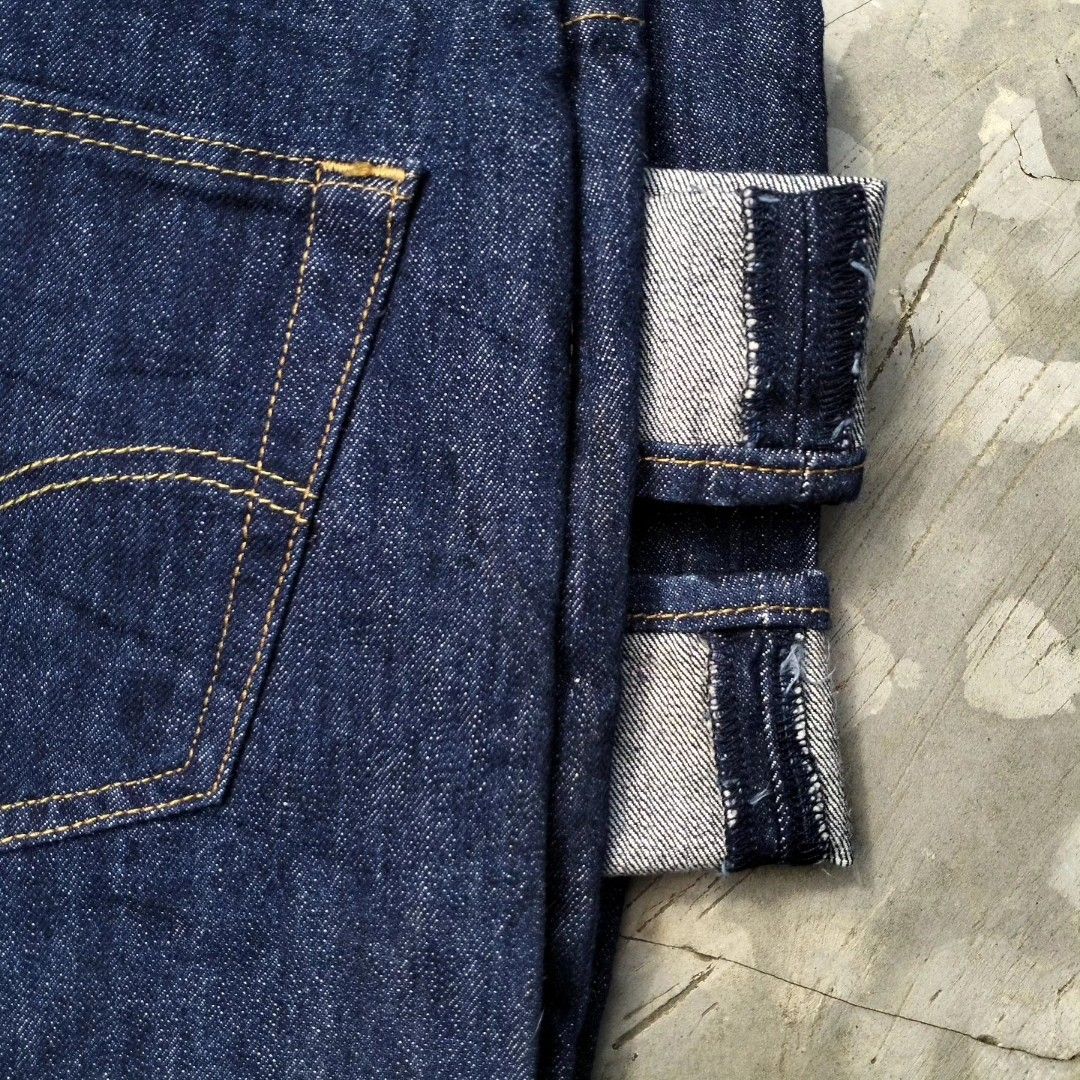 Levis 501/momotaro jeans iron heart denim Levis vintage pbj lvc oldblue evisu, Fesyen Pria ...