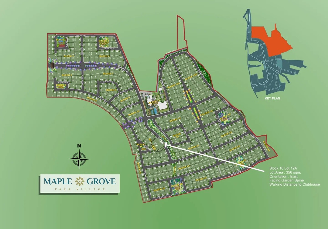 Lot for sale in Maple Grove Park Village, Gen. Trias, Cavite, Property ...
