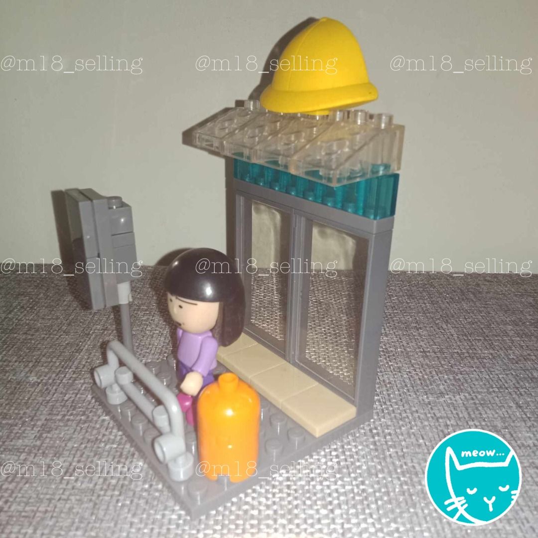 [m18 ANIME MERCH] Banbao 7-11 Chibi Maruko Chan Brick Set, Hobbies ...