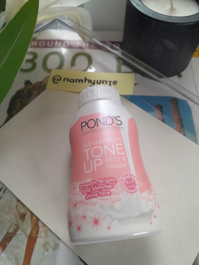 [Makeup] PONDS Instabright Tone up Milk Powder / White Beauty Tone Up ...