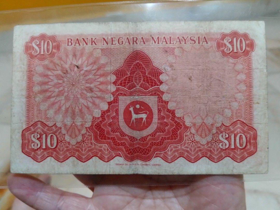 Malaysia old notes, (RM10)SA-PULOH RINGGIT ( 1st series 1967-1972 ...
