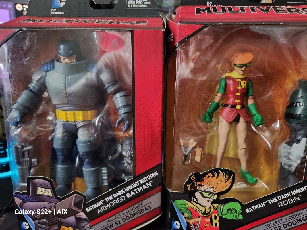 Mattel DC Comics Multiverse The Dark Knight Returns Batman and Robin ...