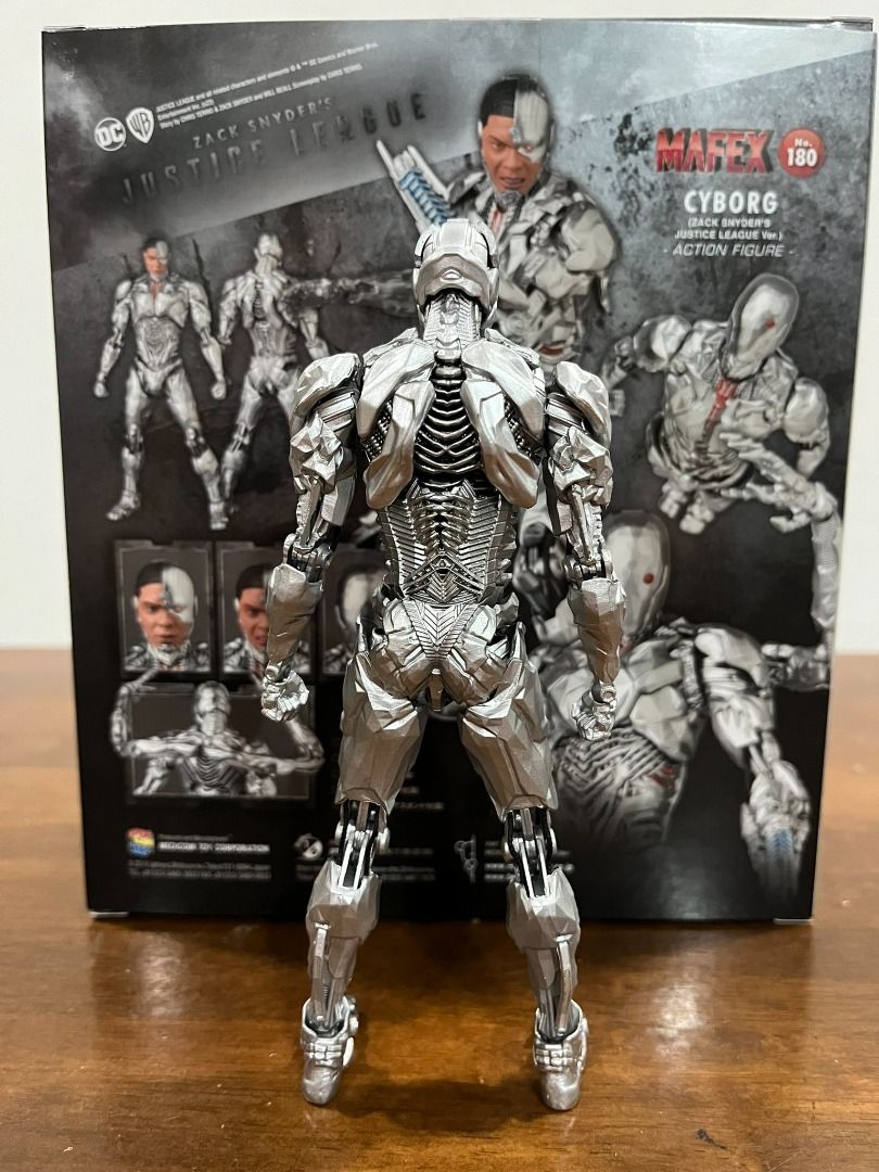 Medicom Mafex Cyborg Full Armor Zack Snyder Justice League DC Snyderverse BIB, Hobbies & Toys ...