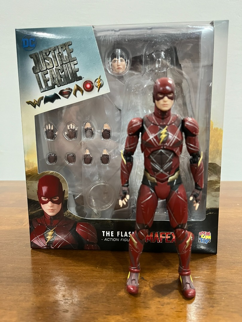 Medicom Mafex The Flash Justice League DC Snyderverse BIB, Hobbies ...