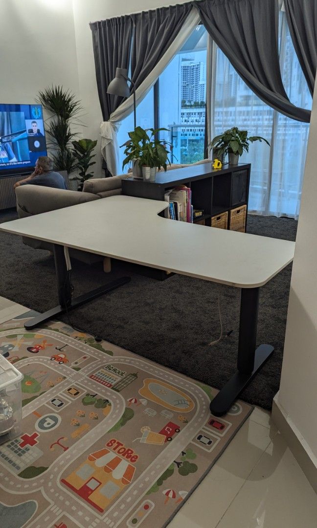 Meja Computer Electric Ikea, Furniture & Home Living, Furniture, Tables ...