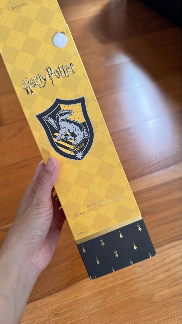 Miniso Harry Potter - Hufflepuff Reed Diffuser, Furniture & Home Living ...