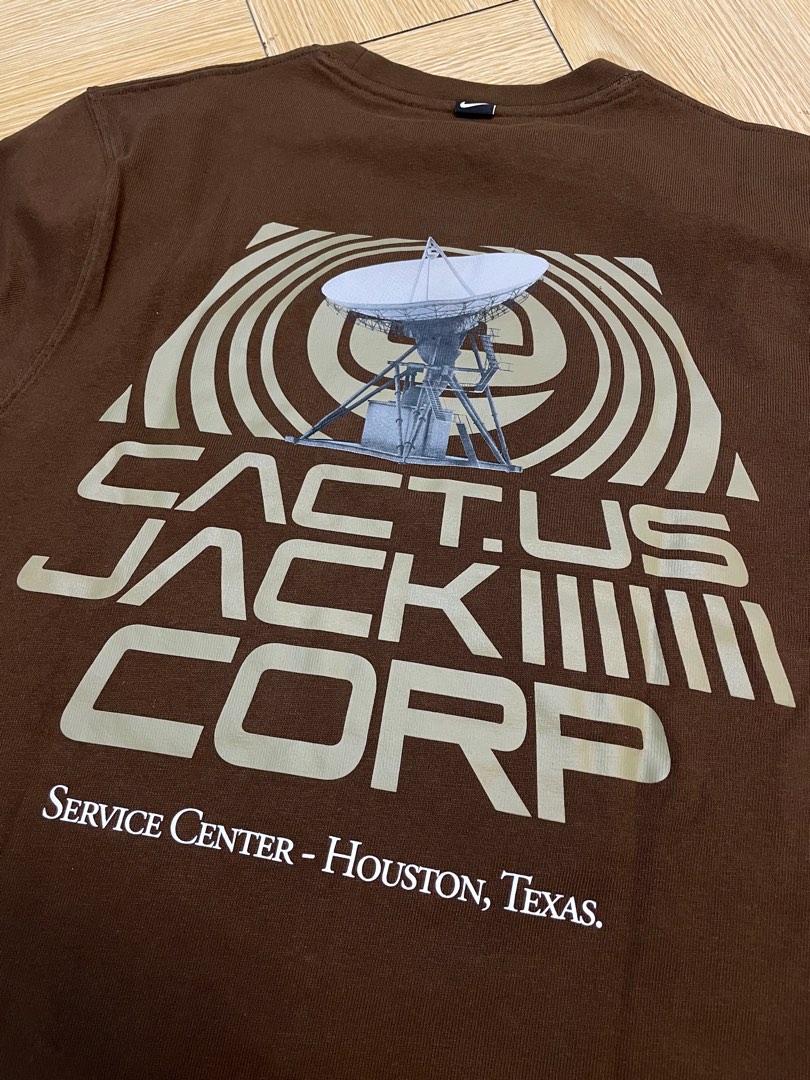 Nike x travis scott cactus jack, Men's Fashion, Tops & Sets, Tshirts ...