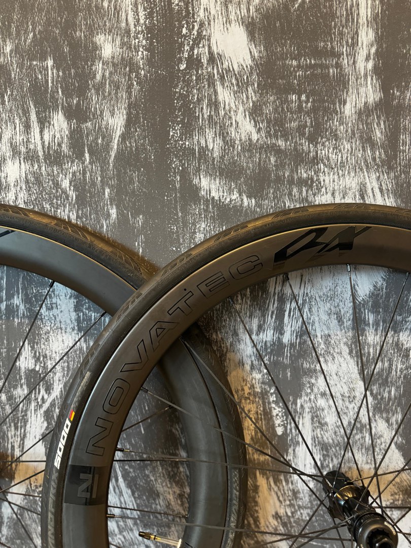 Novatec Wheelset 45mm profile, Sports Equipment, Bicycles & Parts ...