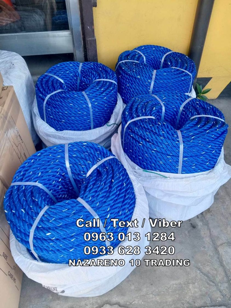 Nylon rope blue Rope heavy duty 18mm x 200 meters 20mm x 200 meters ...