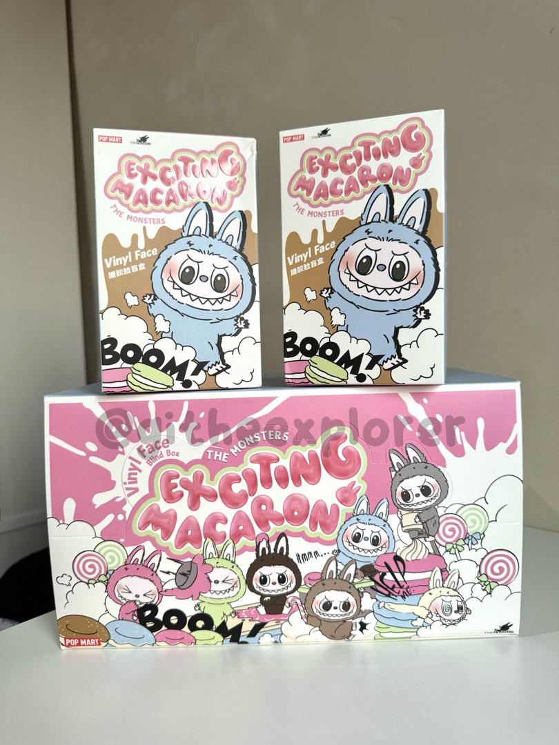 ORIGINAL Labubu V1 Macaron SEALED, Toys & Collectibles, Mainan di Carousell