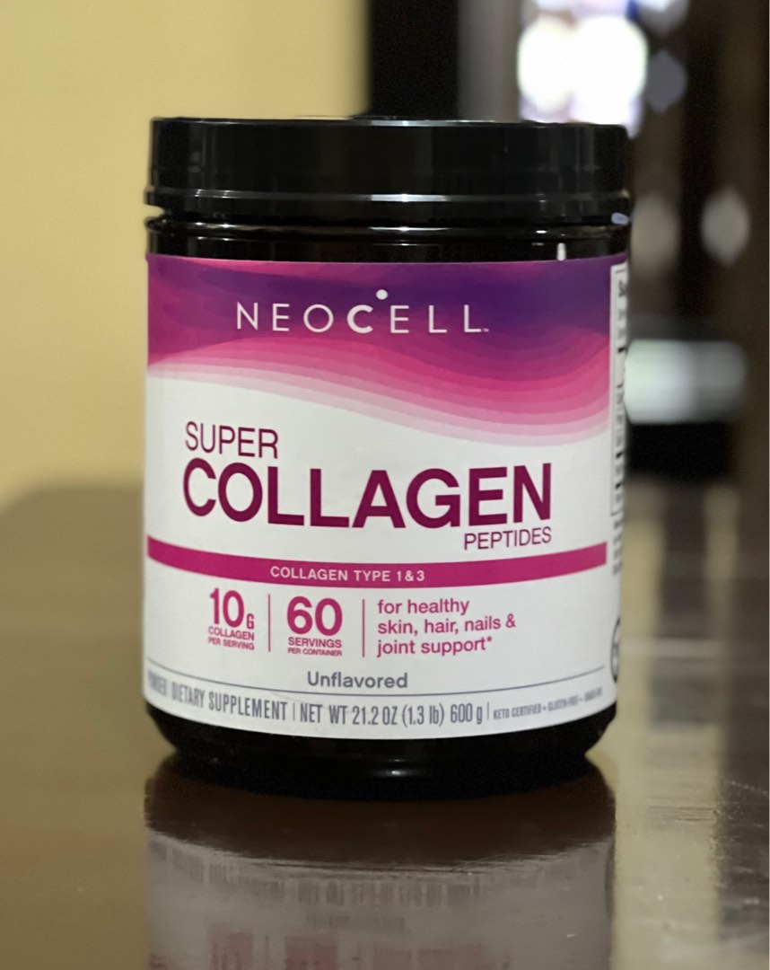 Original Neocell Collagen Powder 600 grams, Health & Nutrition, Health ...