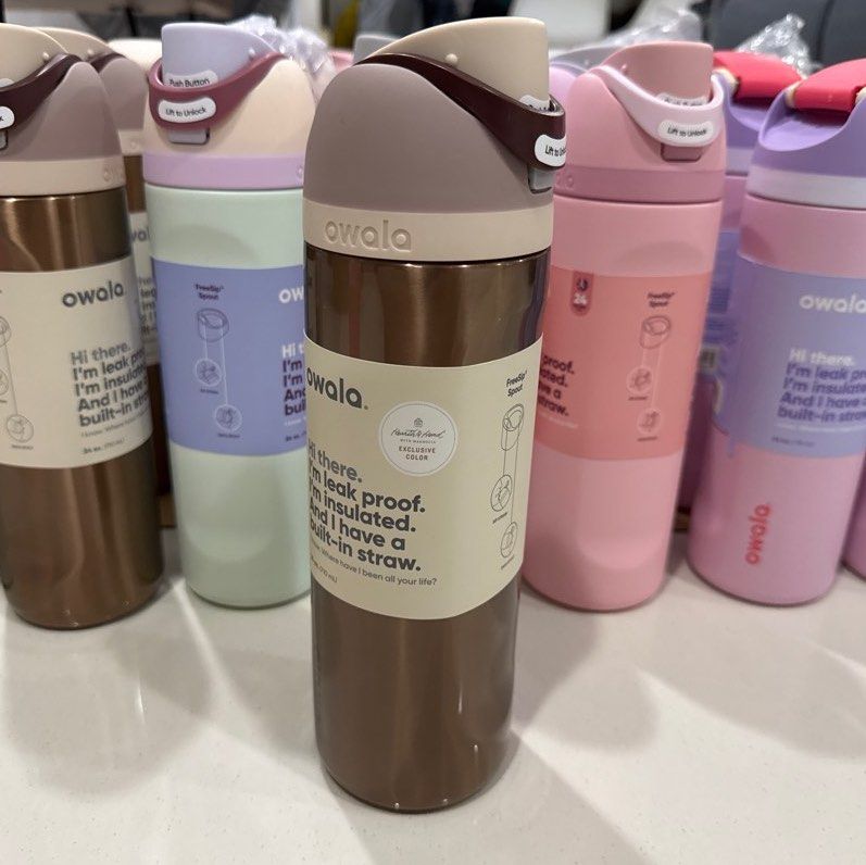 OWALA FreeSip 24oz TARGET Exclusive Copper Bells *DEFECTS*, Furniture ...