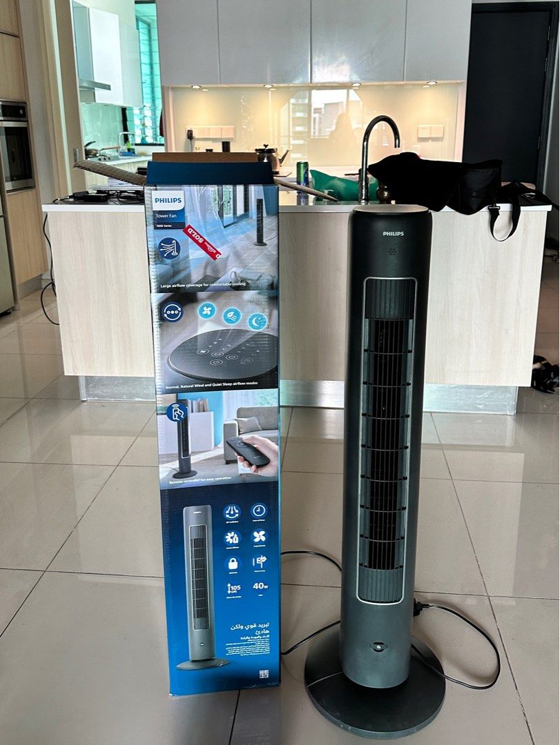 Philips Tower Fan 5000 Series, TV & Home Appliances, Electrical ...