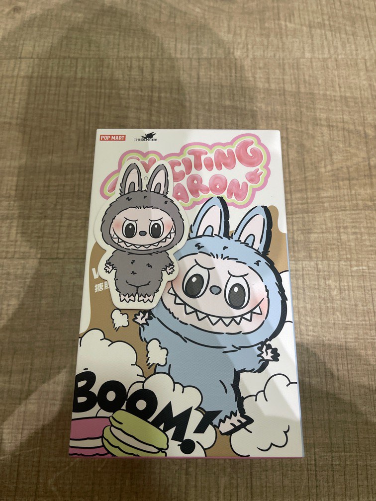 Pop Mart Exciting Macaroons Sesame Bean V1 Labubu Popmart, Hobbies ...