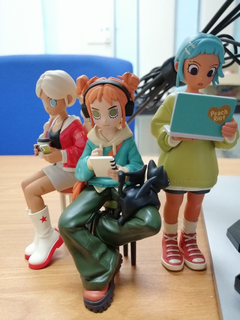 Pop Mart Peach Riot! Gigi Brainstormer, Frankie The Boss & Poppy ...