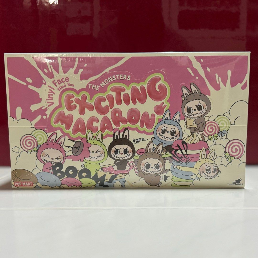 Popmart Exciting Macarons The Monsters V1 Labubu ( Chance Of Secret ...