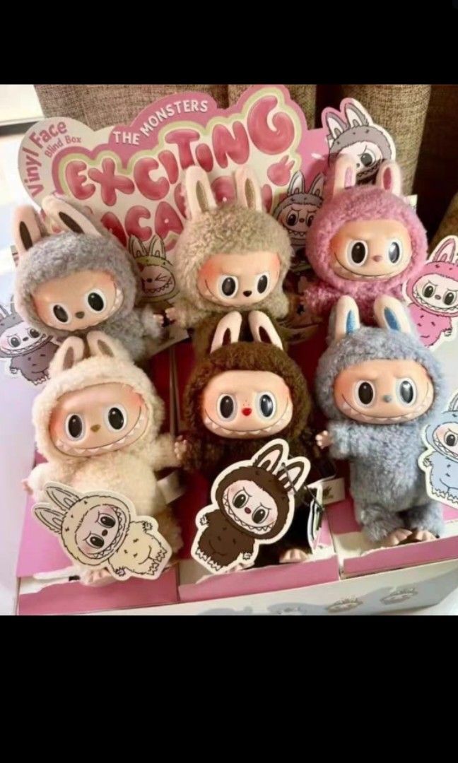 POPMART Labubu V1 Macaron, Hobbies & Toys, Toys & Games on Carousell