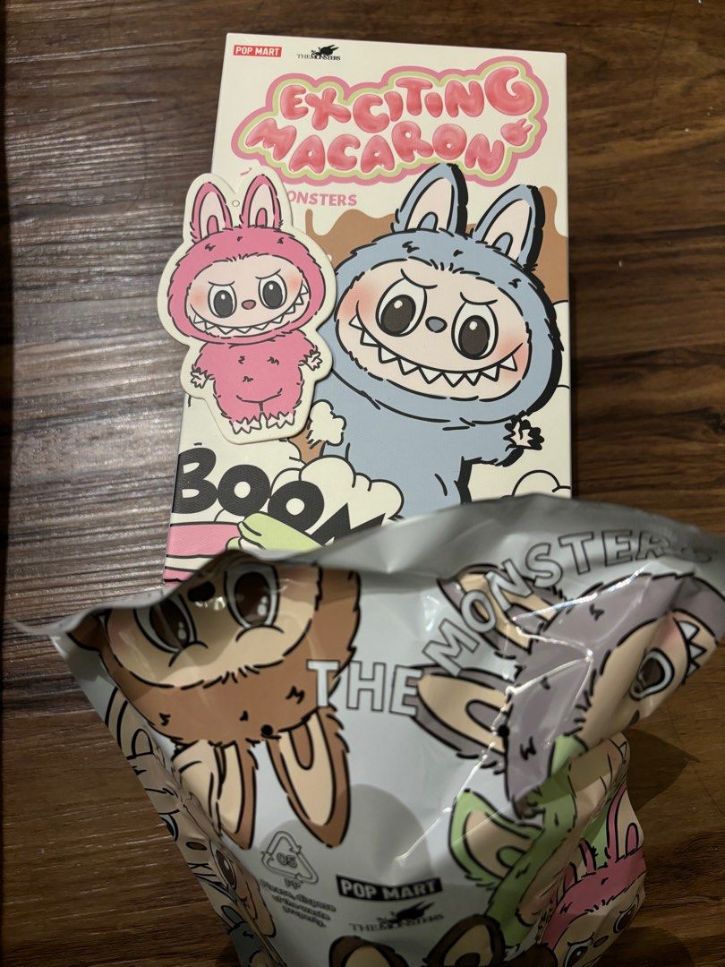 Popmart Labubu Version 1 Macaron, Hobbies & Toys, Toys & Games on Carousell