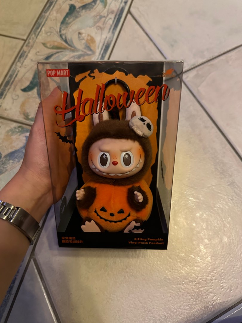 PUMPKIN LABUBU, Hobbies & Toys, Toys & Games on Carousell