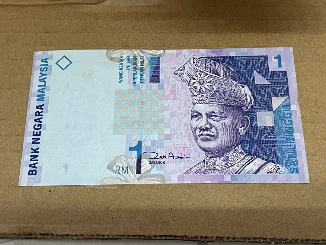 RM1 ZD Replacement Zeti Aziz 11th Series duit lama banknotes, Hobbies ...